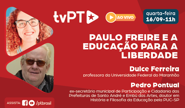 Paulo Freire e a educação para a liberdade na tvPT - Fundação Perseu Abramo